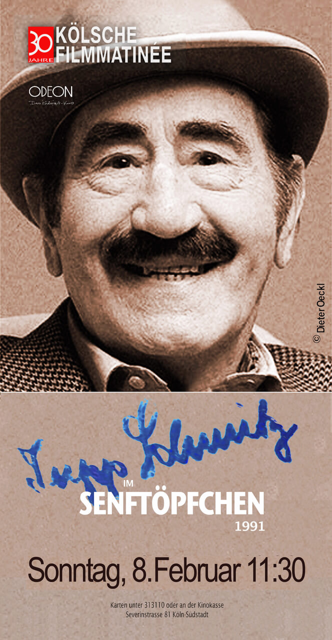 Filmmatineé im Odeon: „Es ist noch Suppe da“ - Meine Südstadt